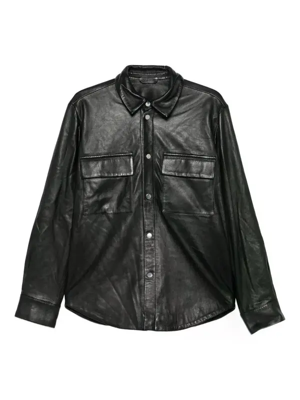 MEDEEA Pocket Leather Jacket