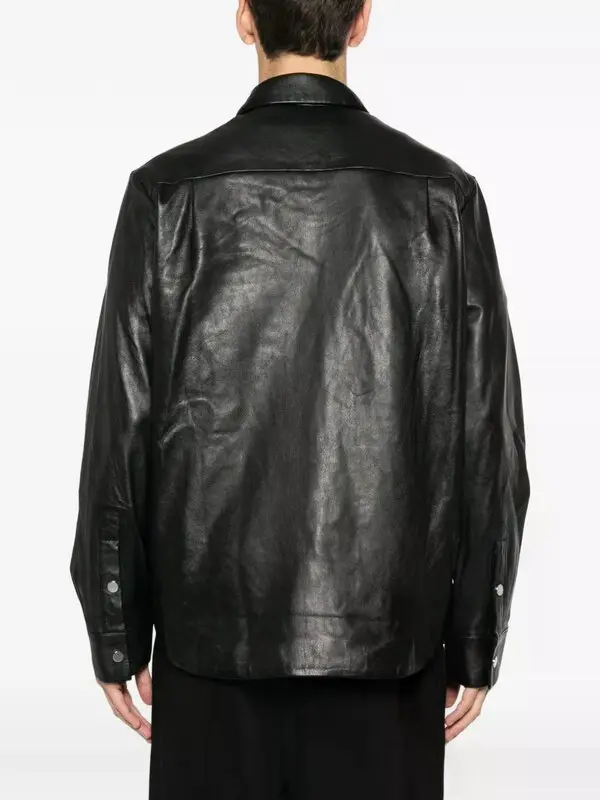 MEDEEA Pocket Leather Jacket