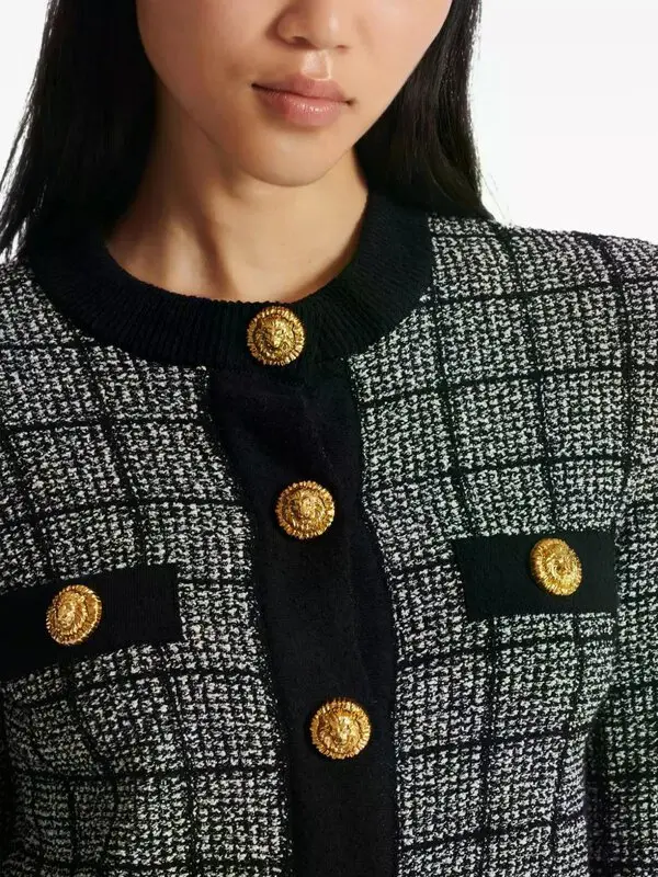 Balmain Button-fastening Jacket - Black