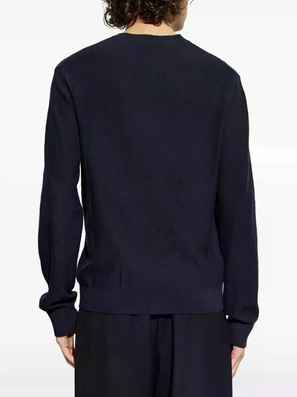 Loewe Embroidered Wool Sweater