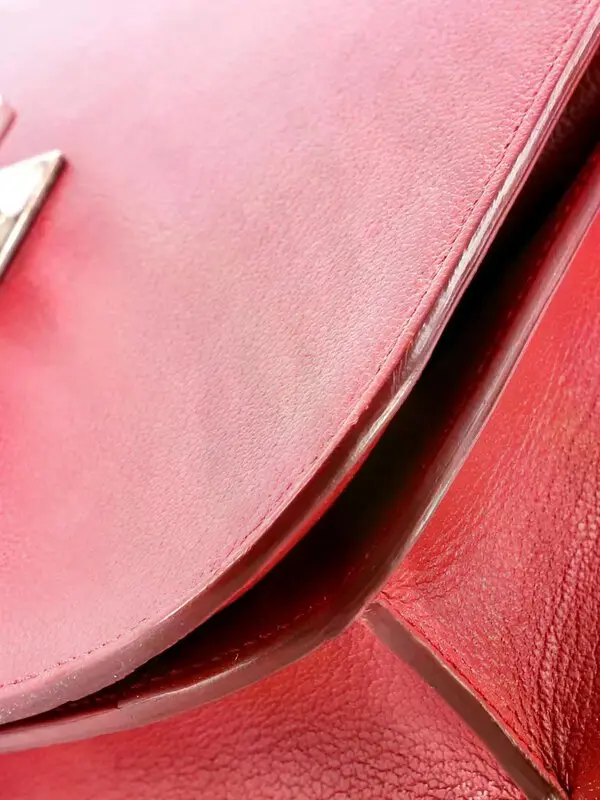 Celine Classic Box Bag Grainy Leather Medium Crossbody Bag - Pink