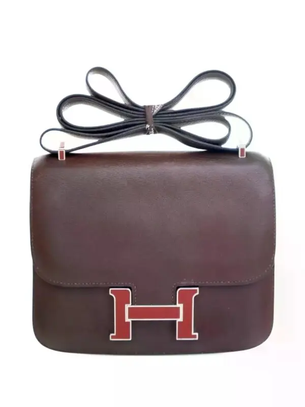 Hermès 2013 Mini Constance 18 Crossbody Bag - Red
