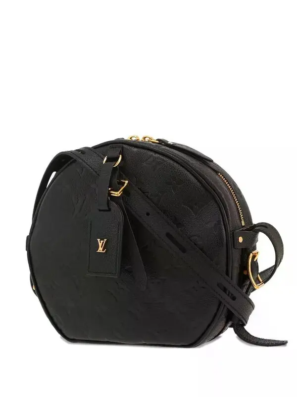 LOUIS VUITTON Boîte Chapeau Empreinte-monogram Crossbody Bag - Black