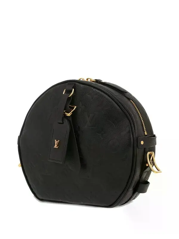 LOUIS VUITTON Boîte Chapeau Empreinte-monogram Crossbody Bag - Black
