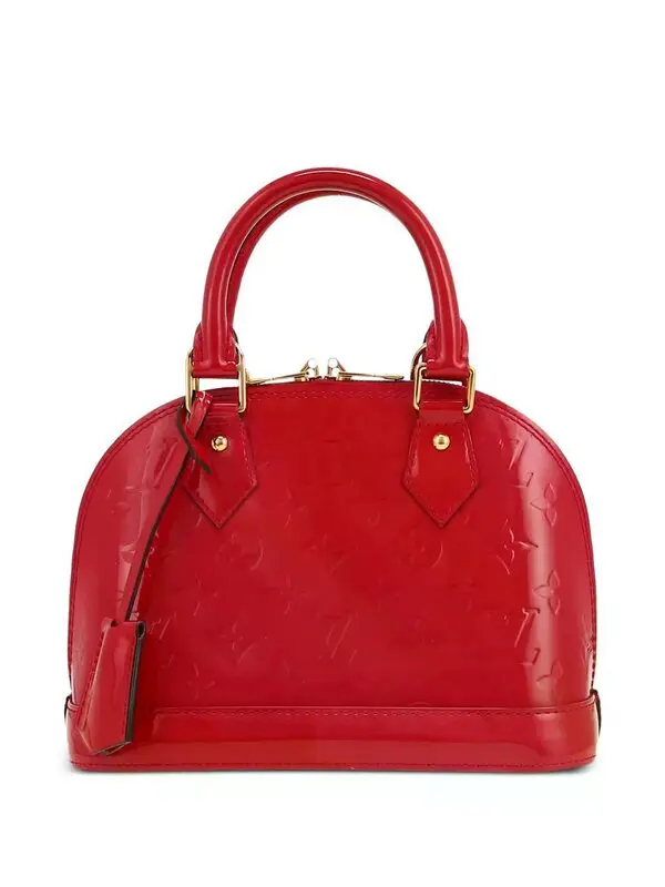 LOUIS VUITTON Alma Bb Tote Bag - Red