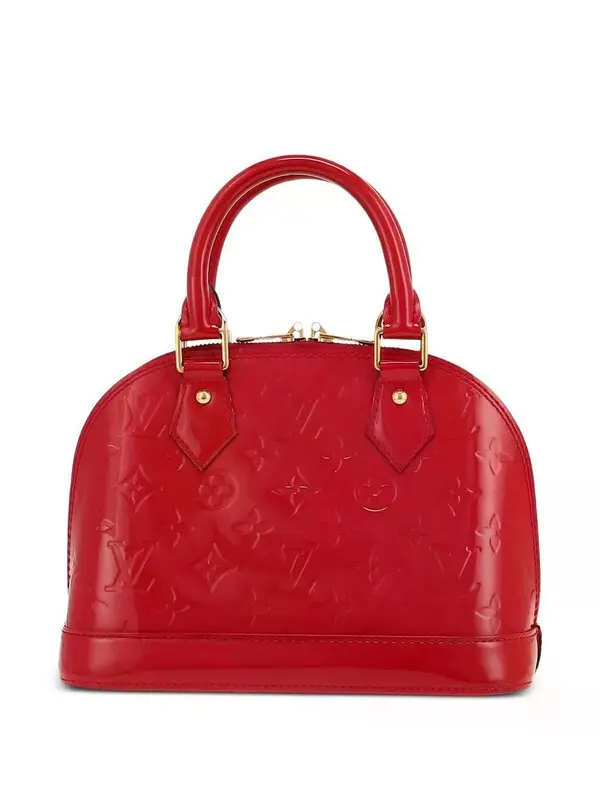 LOUIS VUITTON Alma Bb Tote Bag - Red