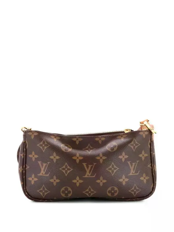 LOUIS VUITTON Multi Pochette Accessoires Monogram Canvas Crossbody Bag - Brown