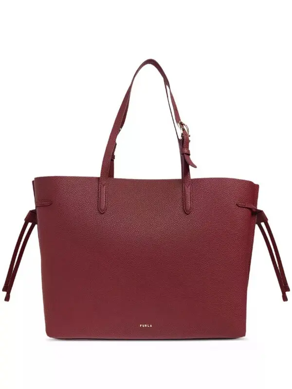 Furla Tie-detail Tote Bag - Red