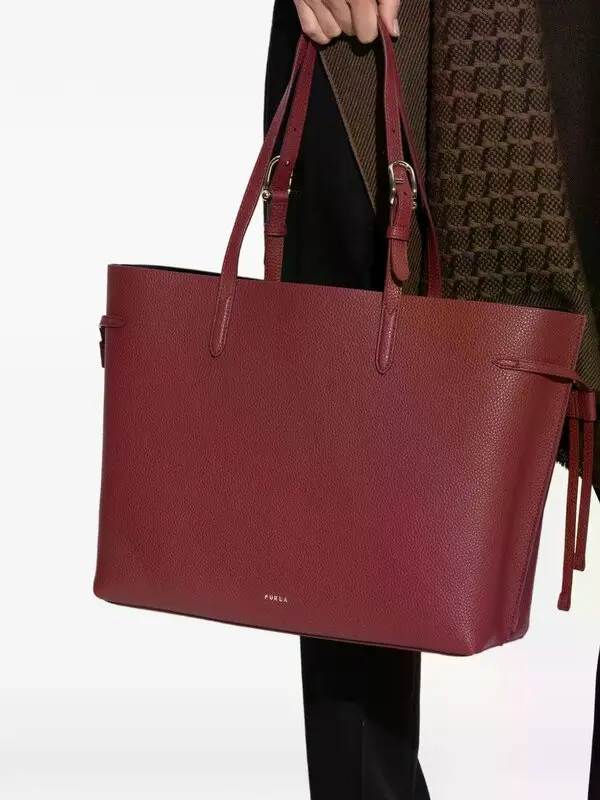 Furla Tie-detail Tote Bag - Red