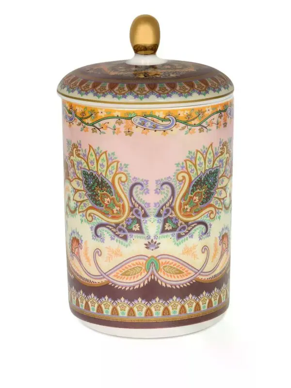 Etro Porcelain Candle Jar - Pink