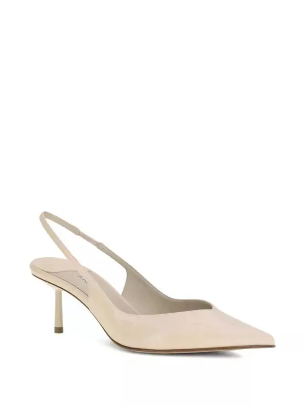LE SILLA 60mm Vivienne Slingback Pumps - Neutrals