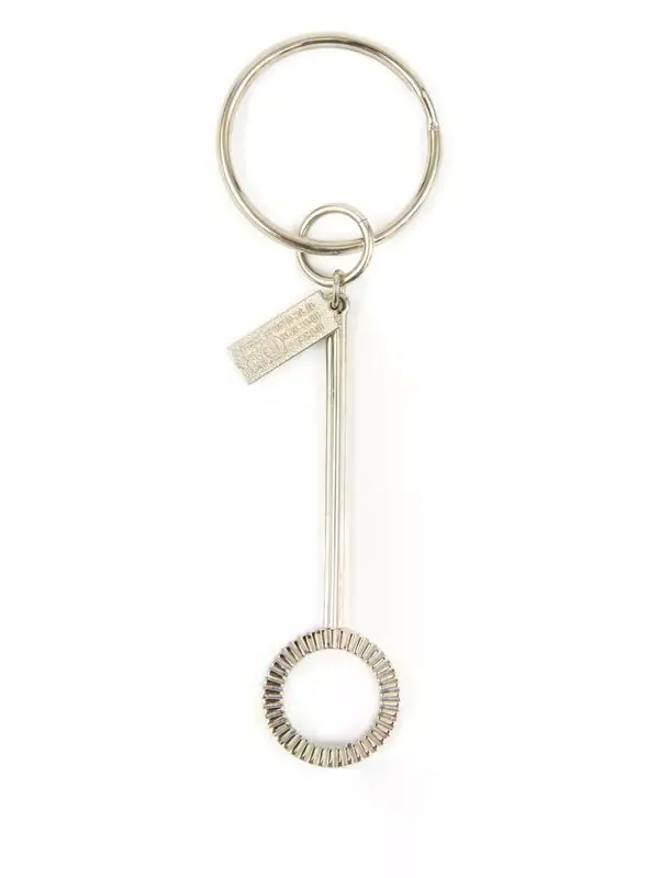 MAISON MARGIELA Key Ring With Charm - Silver