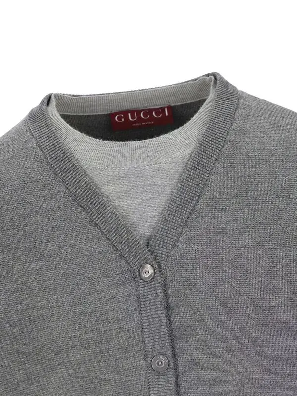 Gucci Waistcoat-effect Cardigan