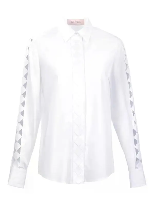 Silvia Tcherassi Idris Cut-out Shirt