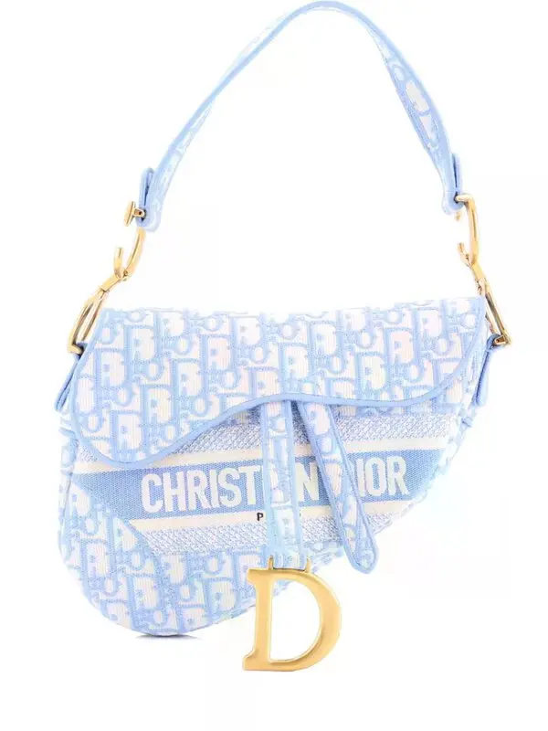Dior Saddle Handbag - Blue
