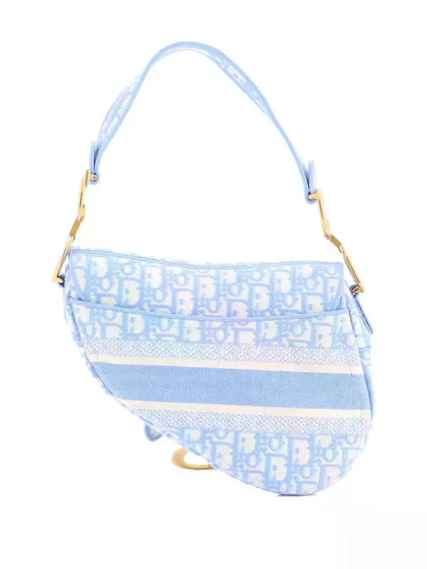 Dior Saddle Handbag - Blue