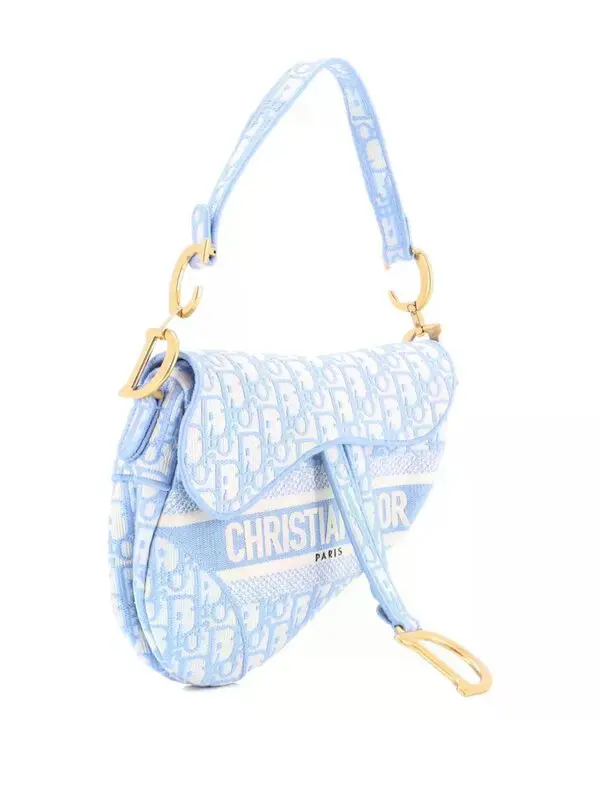 Dior Saddle Handbag - Blue