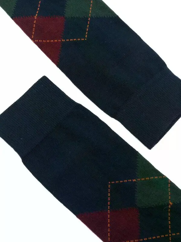 SEBAGO Argyle Pattern Socks