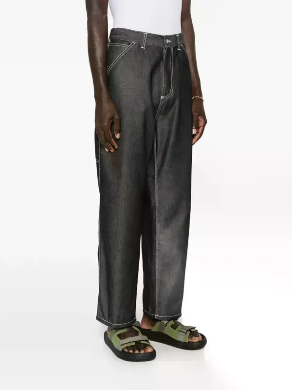 Carhartt Work In Progress Og Contrast-stitching Jeans