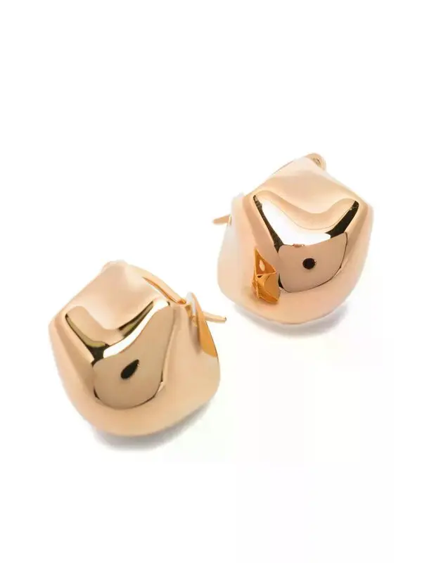 Khaite Small Lotus Earrings - Gold