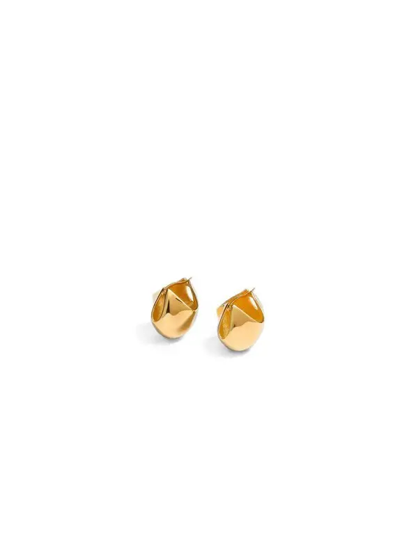 Khaite Small Lotus Earrings - Gold