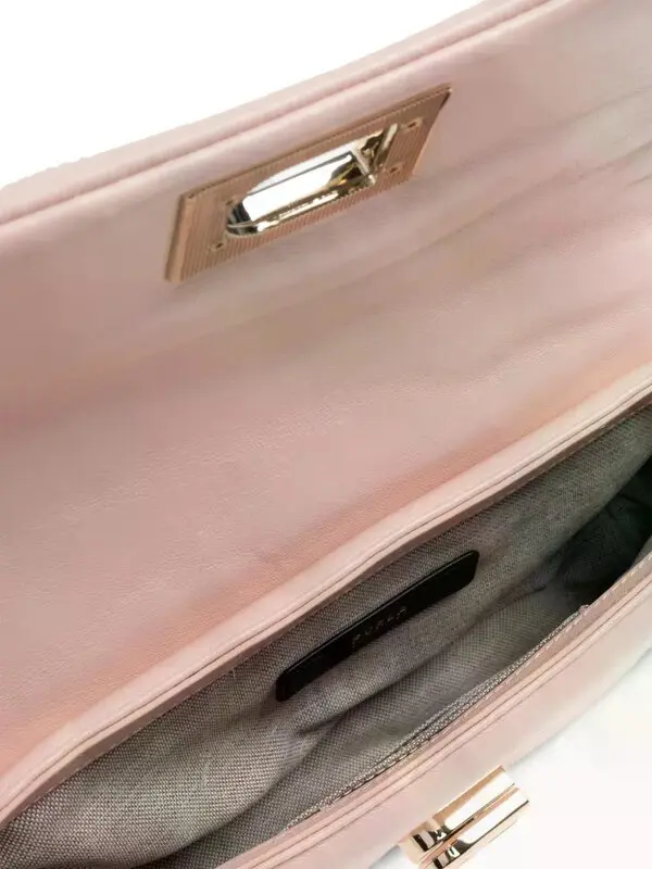 Furla 1927 Quilted Chain-strap Tote Bag
