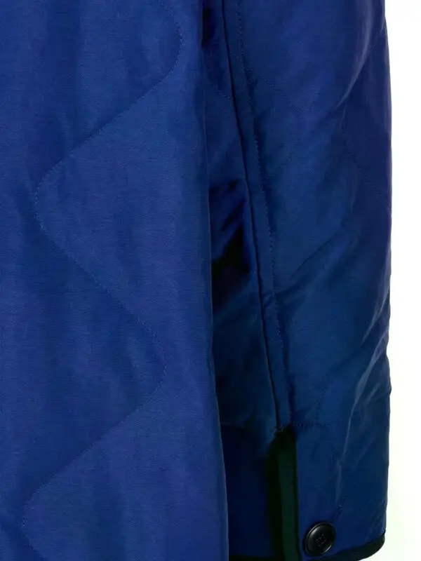 STUDIO TOMBOY Corduroy-collar Quilted Coat