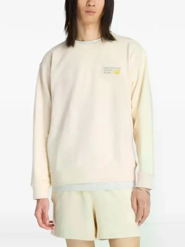 NEW BALANCE Logo-embroidered Sweatshirt