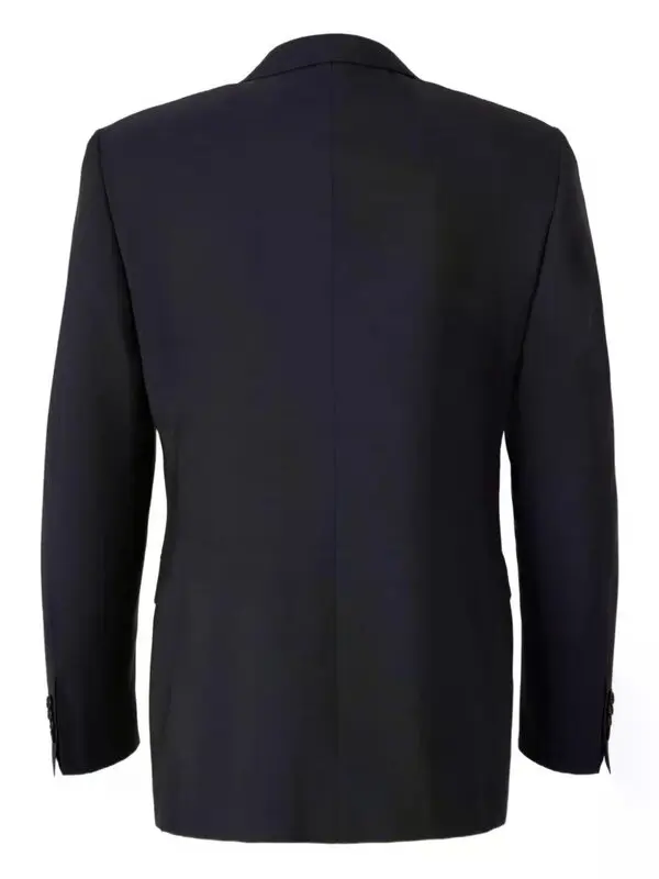 Canali Lapel Two-button Suit - Blue