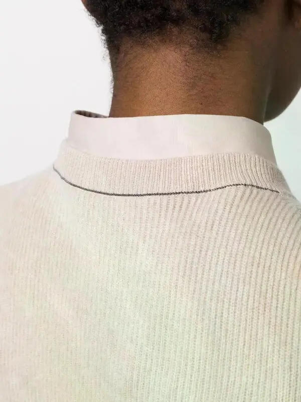 Brunello Cucinelli Ribbed-knit Sleeveless Sweater