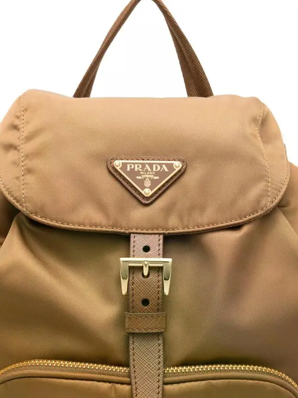 Prada Buckle Zip-fastening Backpack