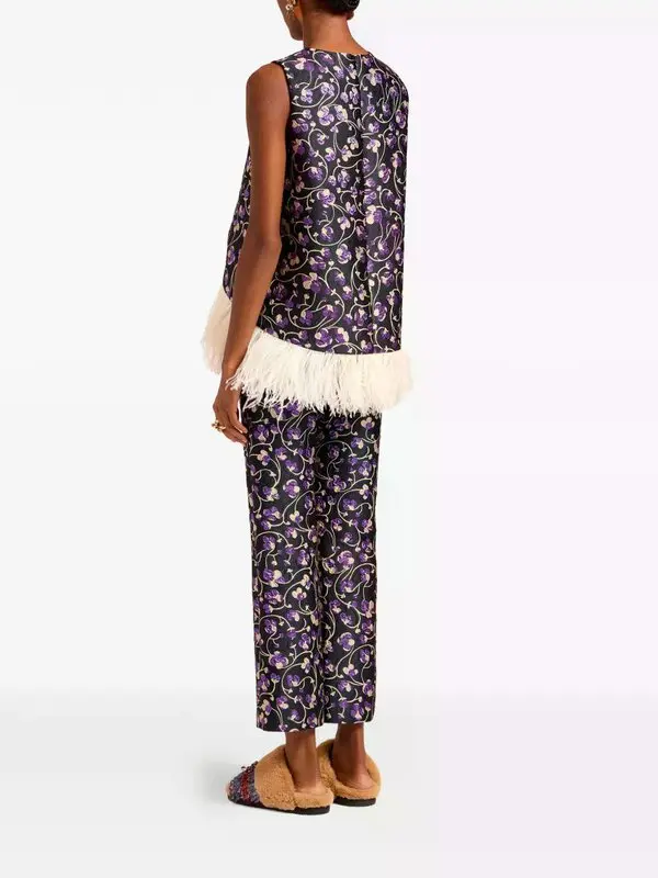 La DoubleJ 24/7 Floral Trousers