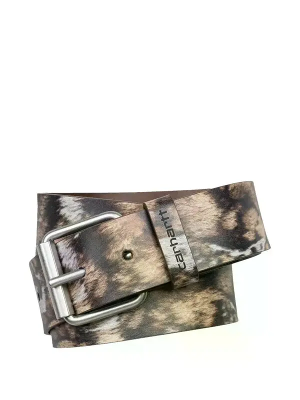 Carhartt Work In Progress Wild Dog-pattern Belt - Brown