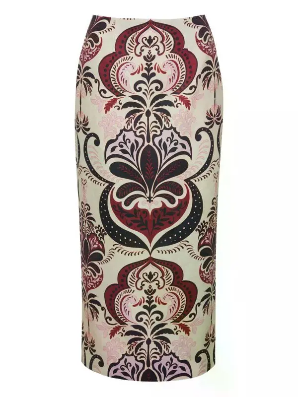 Cara Cara Sienna Patterned Pencil Skirt