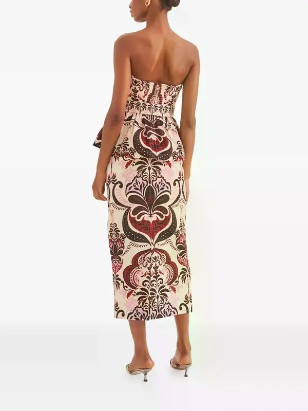 Cara Cara Sienna Patterned Pencil Skirt