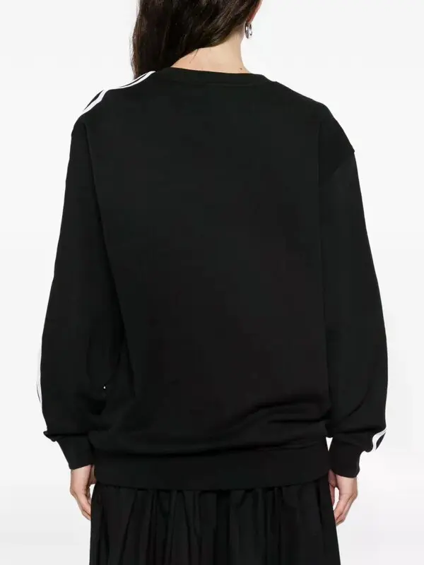 Adidas Stripe-detail Appliqué Sweatshirt