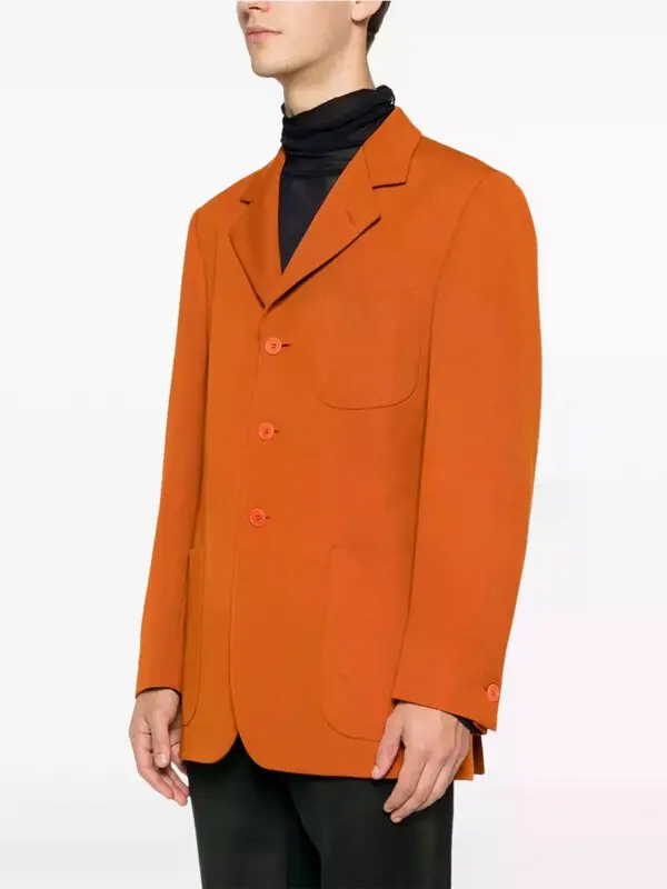 ROMEO GIGLI 1990s Single-breasted Blazer - Orange