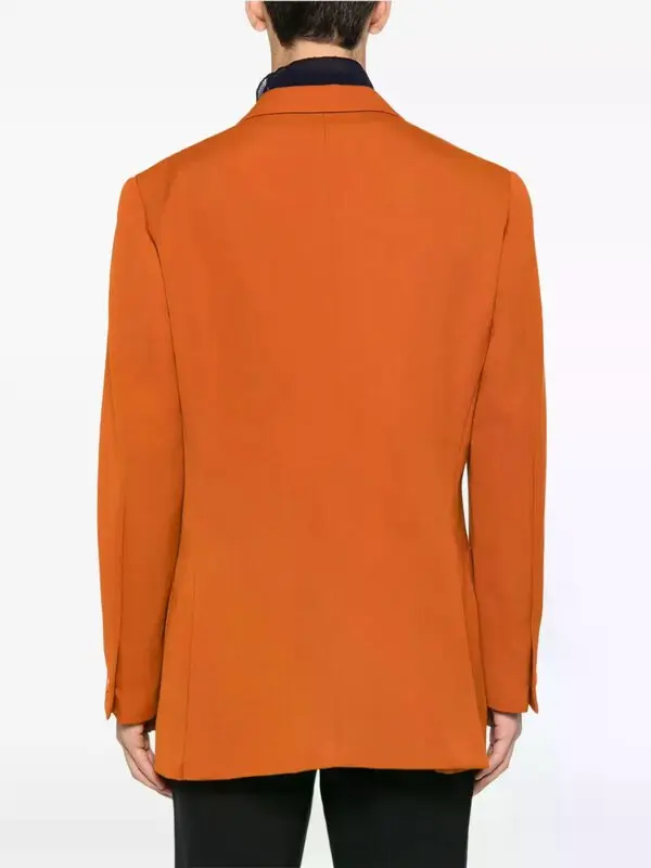 ROMEO GIGLI 1990s Single-breasted Blazer - Orange