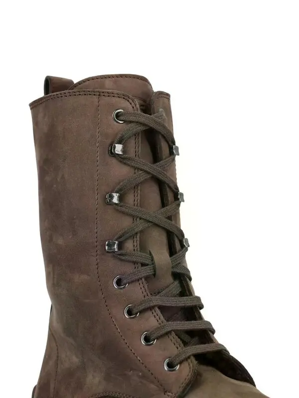 TOD'S Gommino Lace-up Boots