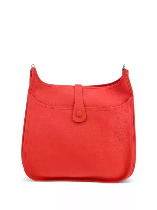 Hermès Evelyne Iii Perforated Shoulder Bag - Red