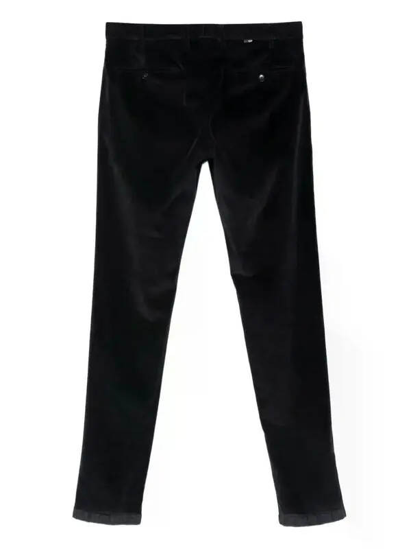 Canali Corduroy Trousers - Black
