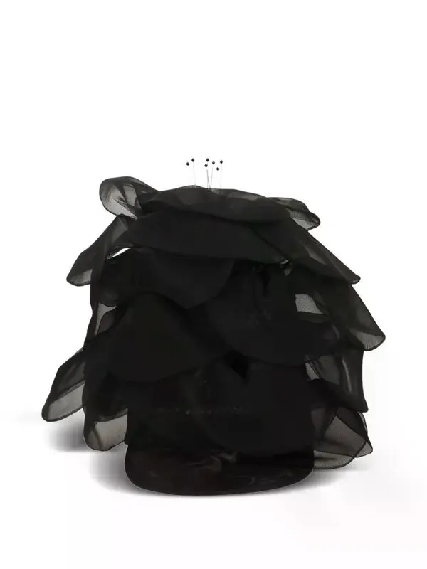 STEPHEN JONES Ruffled Embellishment Hat