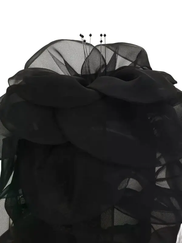 STEPHEN JONES Ruffled Embellishment Hat
