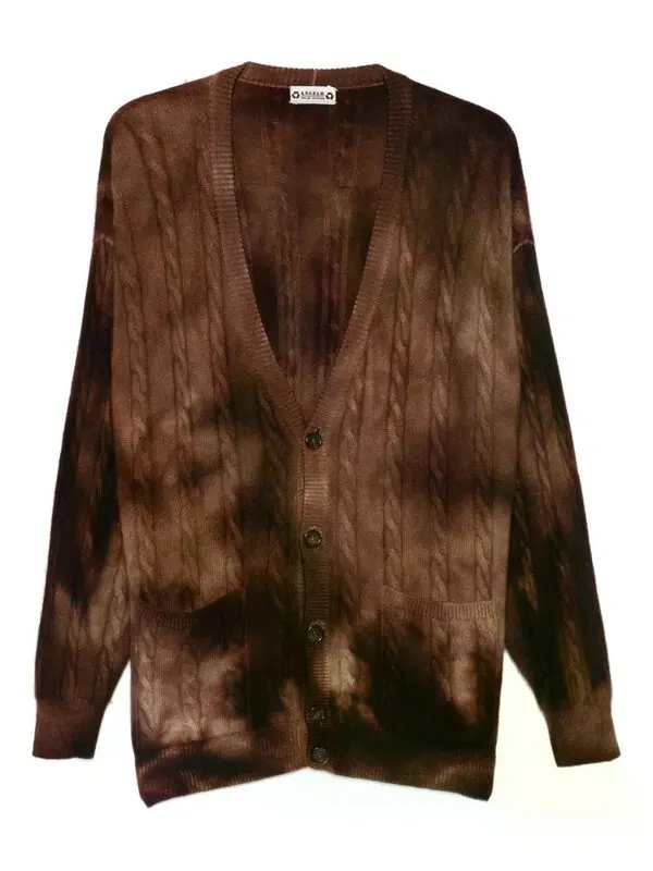 A.N.G.E.L.O. VINTAGE CULT Cable-knit Pocket Sweater