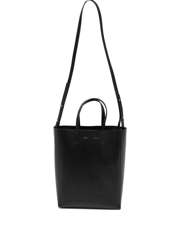 Celine Leather Tote Bag - Black