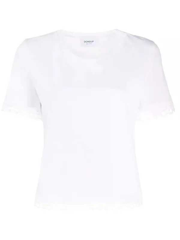 DONDUP Embroidered D-logo T-shirt
