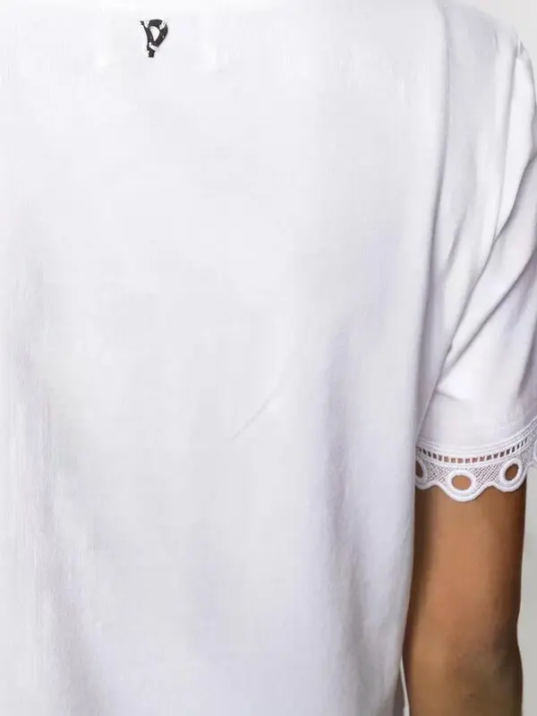 DONDUP Embroidered D-logo T-shirt