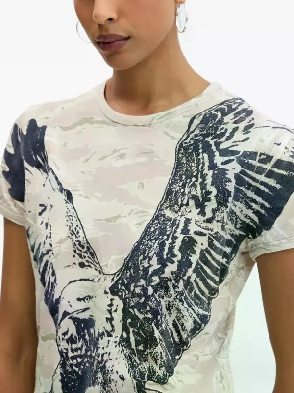 DIESEL® Eagle Graphic T-shirt - Neutrals
