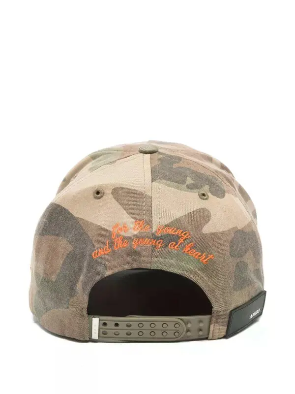 Amiri Ma Outline Camouflage Cap - Green