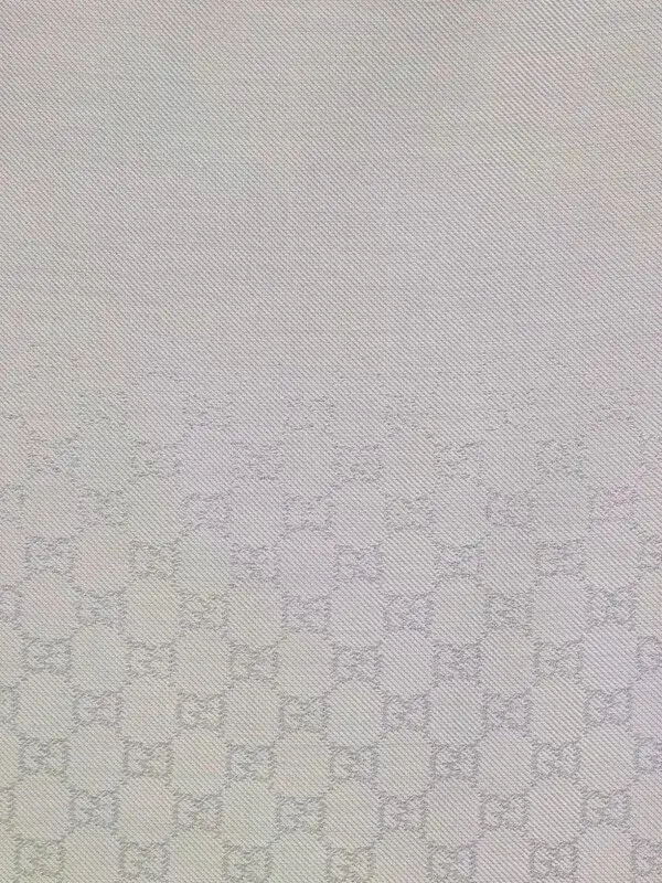 Gucci Gg Fringed Scarf